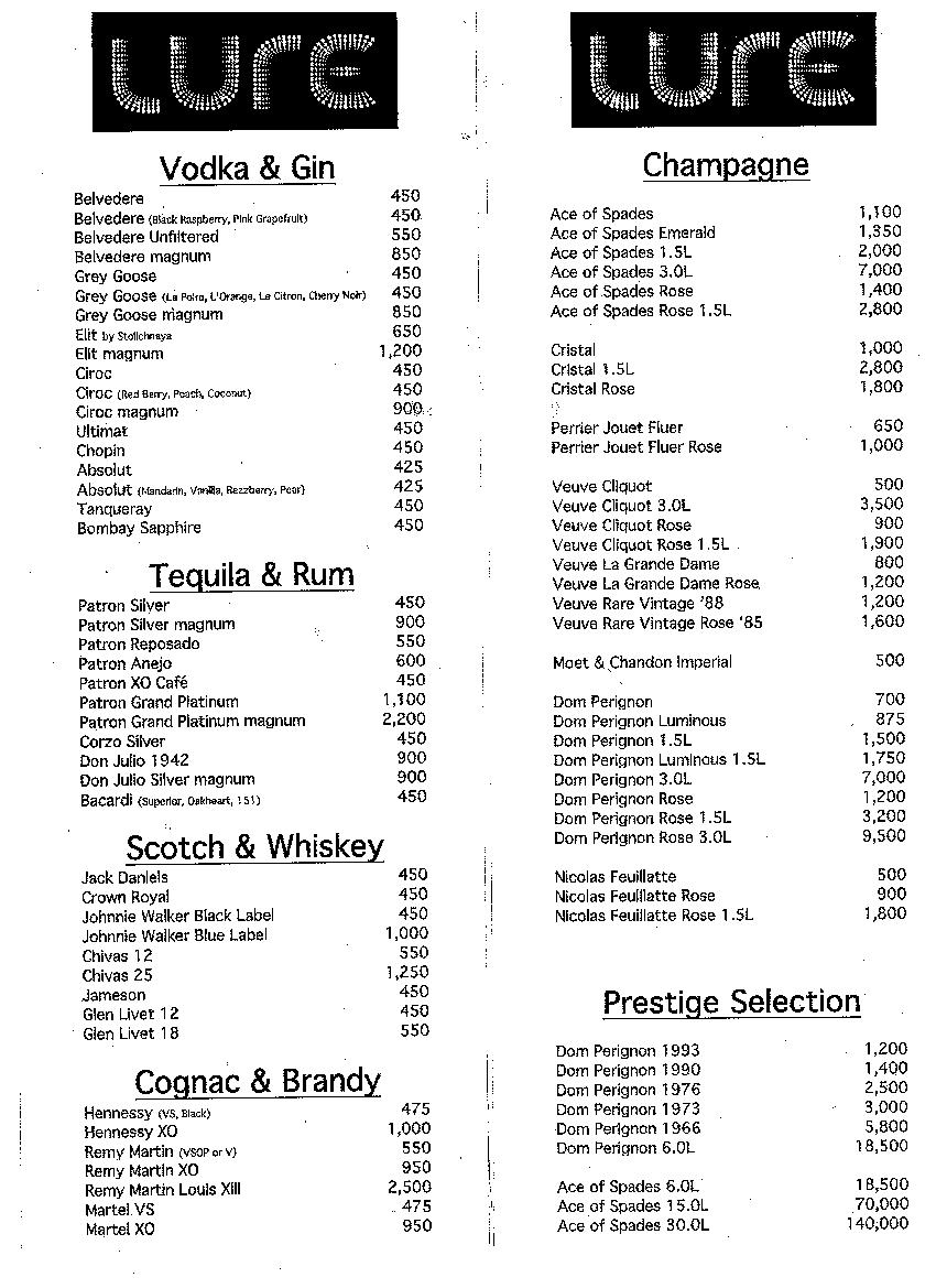 Lure Bottle Service - Discotech - The #1 Nightlife App